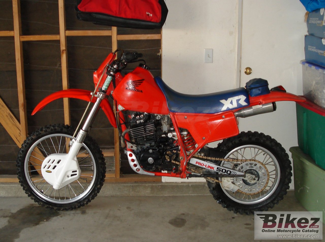 Honda XR 500 poster